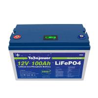 China Rechargeable Lifepo4 Battery 12v 300ah 100Ah 200Ah Bms For Solar Golf Carts for sale