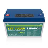 China 24V 36V 48V 72V 12v 100ah Lifepo4 Battery Pack Built-In BMS Lead Acid Lithium Iron for sale