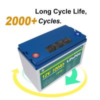China 24V 36V 48V 72V 12v 100ah Lifepo4 Battery Pack Built-In BMS Lead Acid Lithium Iron for sale