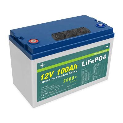 China 100ah Lifepo4 12v Battery Packs Solar Bms BOATS UPS Golf Carts for sale
