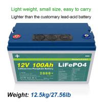 China 100ah Lifepo4 12v Battery Packs Solar Bms BOATS UPS Golf Carts for sale
