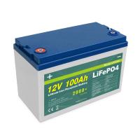 China 24V 36V 48V 200Ah 300Ah 400Ah Lithium 12v 100ah Deep Cycle Lifepo4 Battery Solar Marine Rv for sale