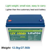 China 24V 36V 48V 200Ah 300Ah 400Ah Lithium 12v 100ah Deep Cycle Lifepo4 Battery Solar Marine Rv for sale