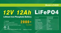 China 12v 10a Lifepo4 Battery For Electric Bike Rechargeable Deep Cycle for sale