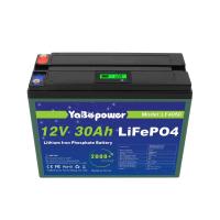 China 24V 24v 30ah Lifepo4 Rechargeable Battery Deep Cycle 15A 32700 Cell Battery for sale
