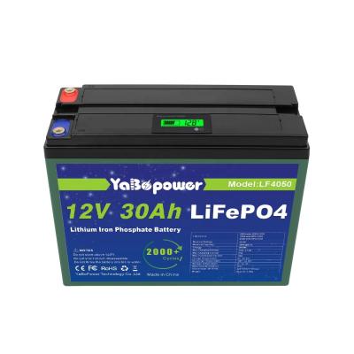 China 24V 24v 30ah Lifepo4 Rechargeable Battery Deep Cycle 15A 32700 Cell Battery for sale