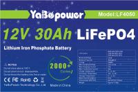 China 24V 24v 30ah Lifepo4 Rechargeable Battery Deep Cycle 15A 32700 Cell Battery for sale
