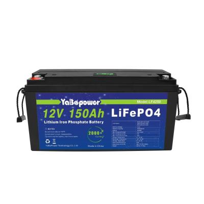 China 12v 120ah Lifepo4 Rechargeable Battery Pack 100Ah 110Ah 150Ah for sale