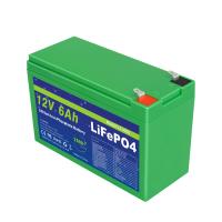 China Factory Customized  Lifepo4 Deep Cycle High Safety 32700 Cell Lithium Ion 12v 6Ah Lifepo4 for sale