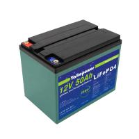 China 12v 50ah Lifepo4 Rechargeable Battery Pack 2000 Deep Cycles for sale