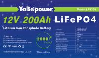 China BOATS Golf Carts 12V Lifepo4 Battery 200Ah 32700 for sale