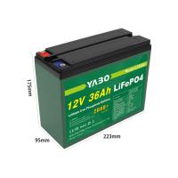China 32700 12v 36ah deep cycle lifepo4 battery rechargeable for sale