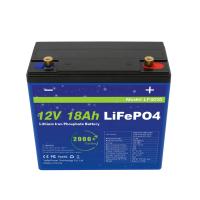 China Substantial Supply Factory Customized 12v 18Ah Discharge Current 9A Lifepo4 Battery With Prominent Capacity for sale