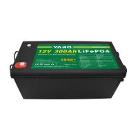 China Longer lifespan 12v 300Ah Discharge Current Lifepo4 Battery With Prominent Capacity for sale