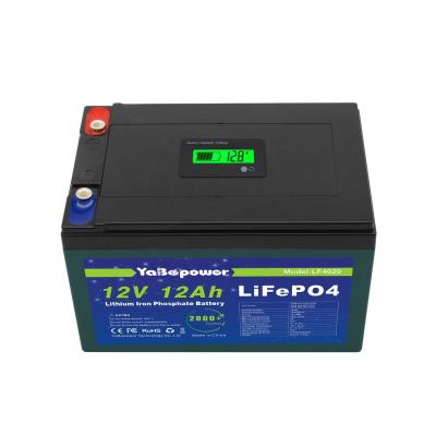China Hot Sale Factory Customized 12v 12Ah Discharge Current 6A Lifepo4 Battery With Prominent Capacity for sale