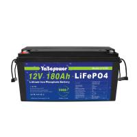 China High-Standard Certification and Guaranteed Quality  Lifepo4 12v180Ah Lithium ion Battery For Hybrid system for sale
