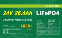 China 26.4Ah 24V Lifepo4 Battery Marine Longer Service Life for sale