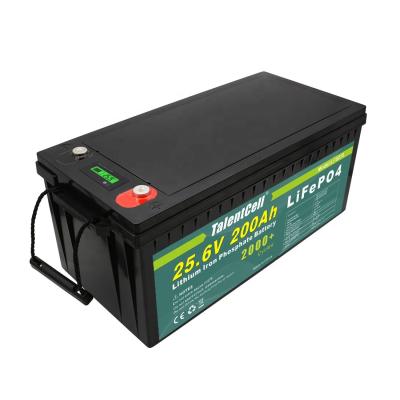 China BMS 24V Lifepo4 Battery Certification UN38.3 200Ah 180Ah 300Ah 25.6V Deep Cycle for sale