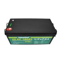 China 12v 24v 48v 200Ah 300Ah Lifepo4 Rechargeable Battery Pack 25.6V 180Ah for sale