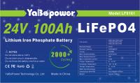 China Storage Solar RV Lifepo4 Battery 100ah 150ah 24v For Boat Off Road Vehicle for sale