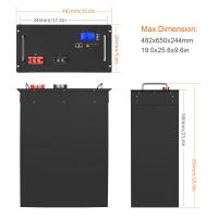 China Diy 48v Lifepo4 Battery 200ah 51.2V 120Ah Lithium Solar Energy Storage for sale