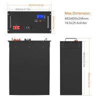 China 3.5kwh 10kwh 51.2 V 200ah Lifepo4 Lithium Battery 100Ah 2000 Cycles for sale