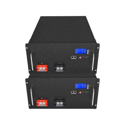 China Diy Lifepo4 Ups Battery Lithium Ion 10kwh 48v 50ah 100ah 150ah 200ah Solar Energy Storage for sale