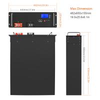 China Solar Lifepo4 Home Battery Backup 48v 100ah Lifepo4 5.12 Kwh With BMS for sale