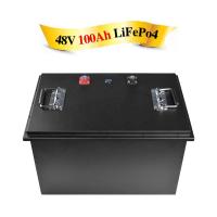 China 48v 51.2V 100AH Waterproof Lifepo4 Battery Electric Bicycle Lithium Ion Solar for sale