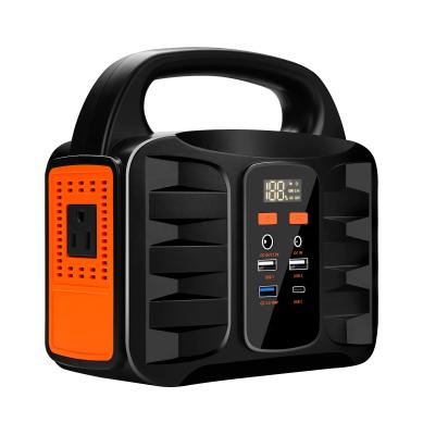 China Shenzhen Factory 155Wh 3.7V 42000mAh Outdoor Portable Power Supply 150W Charging Station & Power Station for sale