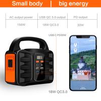 China Shenzhen Factory 155Wh 3.7V 42000mAh Outdoor Portable Power Supply 150W Charging Station & Power Station for sale
