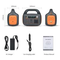 China Hot product solar Pure sine wave 504Wh AC 110v outdoor portable power station 500w for sale