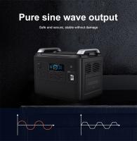 China Ups Lithium Portable Power Station Lifepo4 Solar 2000W 1000 Watt Two-Way Quick for sale