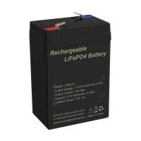 China 6Ah 6V Lifepo4 Deep Cycle Lithium Battery For Toys Bicycle Headlight Bumper Car for sale