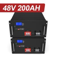 China Energy Storage BMS Deep Cycle Rechargeable Storage Solar 48V 200Ah Lithium Ion Battery LiFePO4 for UPS Golf Cart for sale