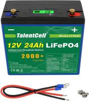 China 12v 24ah Lifepo4 Lithium Battery Pack Rechargeable Large Capacity With LCD Display for sale