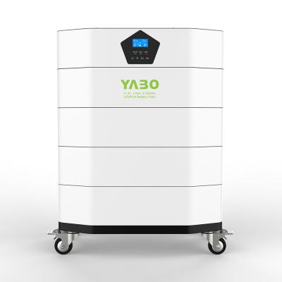 China Rack Mounted Stackable Battery Pack Solar Storage 170ah 48v Lifepo4 Battery for sale