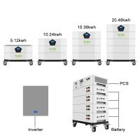 China Energy Storage Lifepo4 Home Battery 51.2V 100Ah Stackable Metal Casing for sale