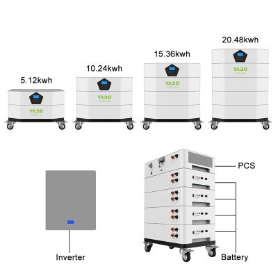 China Energy Storage Lifepo4 Home Battery 51.2V 100Ah Stackable Metal Casing for sale