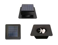 China House Solar Attic Vent Fan 100% Solar Energy Work At Night Rainy Days for sale
