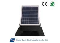 China DC Brushless Motor Solar Roof Ventilator 20W 9 Inch Dust & Oil Slick Proof for sale