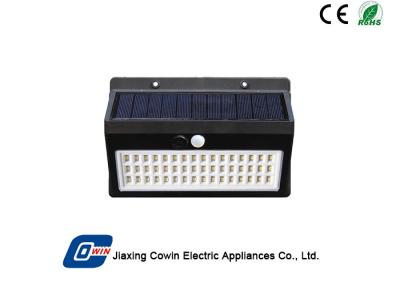 China ABS+PP IP65 solar sensor wall light 48led PIR motion inductor for sale