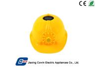 China CE Approved Solar Powered Accessories Solar Powered Helmet With Fan For Construction for sale