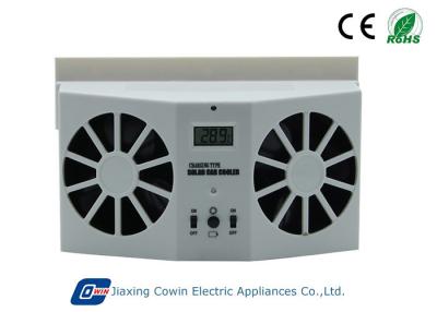 China Automatically Running Solar Trailer Vent Fan 500ma Current For Heat Reduction for sale