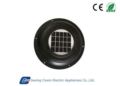 China ABS Brush DC Motor Solar Powered Trailer Roof Vent With 1W Solar Panel for sale