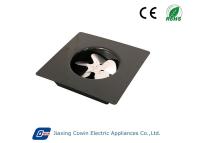 China Brushless DC Motor 8W Solar Ventilation Fan With 8in Aluminium Fan Blade for sale