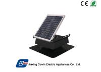China Adjustable solar panel 20watt 9inch fanblade solar attic fan stainless steel for sale