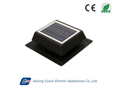 China 9in Aluminium Fan Blade Solar Vent Fan With Max Output Capacity 500CFM for sale