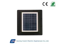 China 9in Aluminium Fan Blade Solar Vent Fan With Max Output Capacity 500CFM for sale