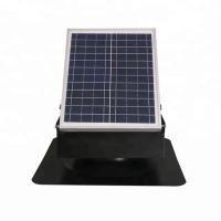 China 30W9IN 12V DC Solar Extractor Solar Vent Fan with Monocrystalline Solar Panel for sale